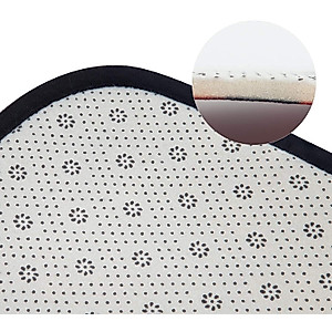 hdmfl GJING Sunflower and Rooster Kitchen Rugs and Mats [2 PCS] Anti-Fatigue Kitchen Floor Mat ​Non Slip Machine Washable Runner Carpets for Floor,Kitchen, Bathroom,Sink,Office,Laundry 17x59+17x29in