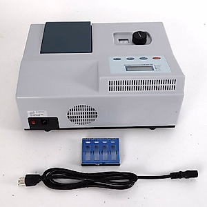 Spectrophotometer 4 LDC 721 Digital Lab Visible Wavelength Range 350-1020nm Wave Tungsten Lamp Equipment 110V Photometer USA Stock