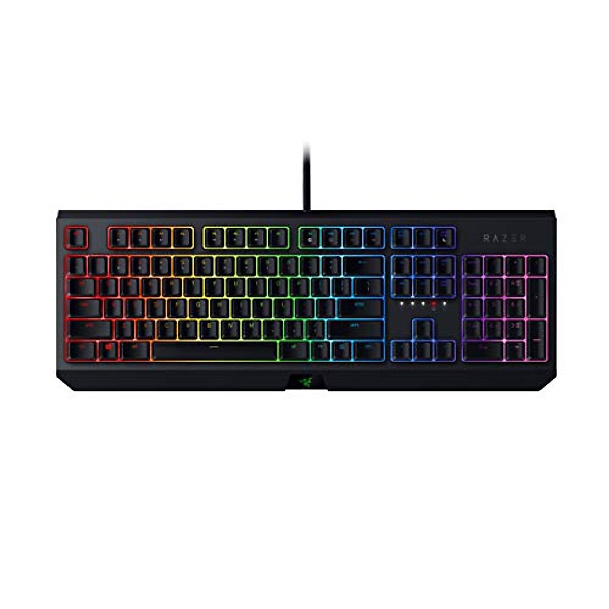 Razer BlackWidow Mechanical Gaming Keyboard: Green Mechanical Switches, Tactile & Clicky, Chroma RGB Lighting, Anti-Ghosting, Programmable Macro Functionality