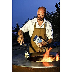 Arteflame Classic 40" Grill with High Round Base. Wood/Charcoal Grill, Griddle, Fire Pit