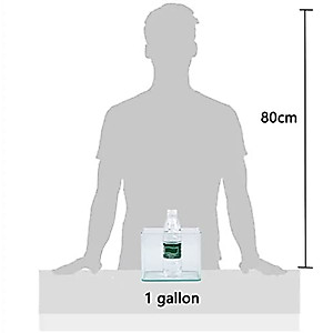 1 Gallon Aquarium Fish Tank，Rimless Aquarium Tank，7.8" L × 6.3" H × 5.5" W