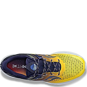 Saucony Men's Ride 15 Running Shoe, Night LITE, 13