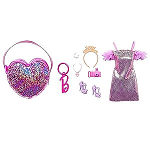 Barbie Fashion & Beauty Doll Accessories Fashion Bags for Girls Ages 3 and Up