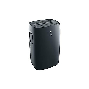 LG LP0821GSSM 18" Smart Portable Air Conditioner with 8000 BTU Cooling Capacity, ThinQ Technology, Remote Control and 2 Fan Speeds in Gray