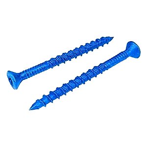 Tapcon 3/16" x 2-1/4" Star Torx Head Concrete Anchor Screws 3173407V2 | 100 Pack | Drill Bit Included