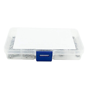 Guard4U 300Pcs Metric M2 Stainless Steel Phillips Countersunk/Flat Head Machine Screws Nuts Assortment Kit- M2x 4mm/ 6mm/ 8mm/ 10mm/ 12mm/ 14mm/ 16mm/ 18mm/ 20mm