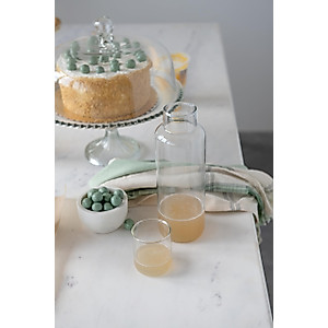 Creative Co-Op White Marble (Set of 4) Bowl