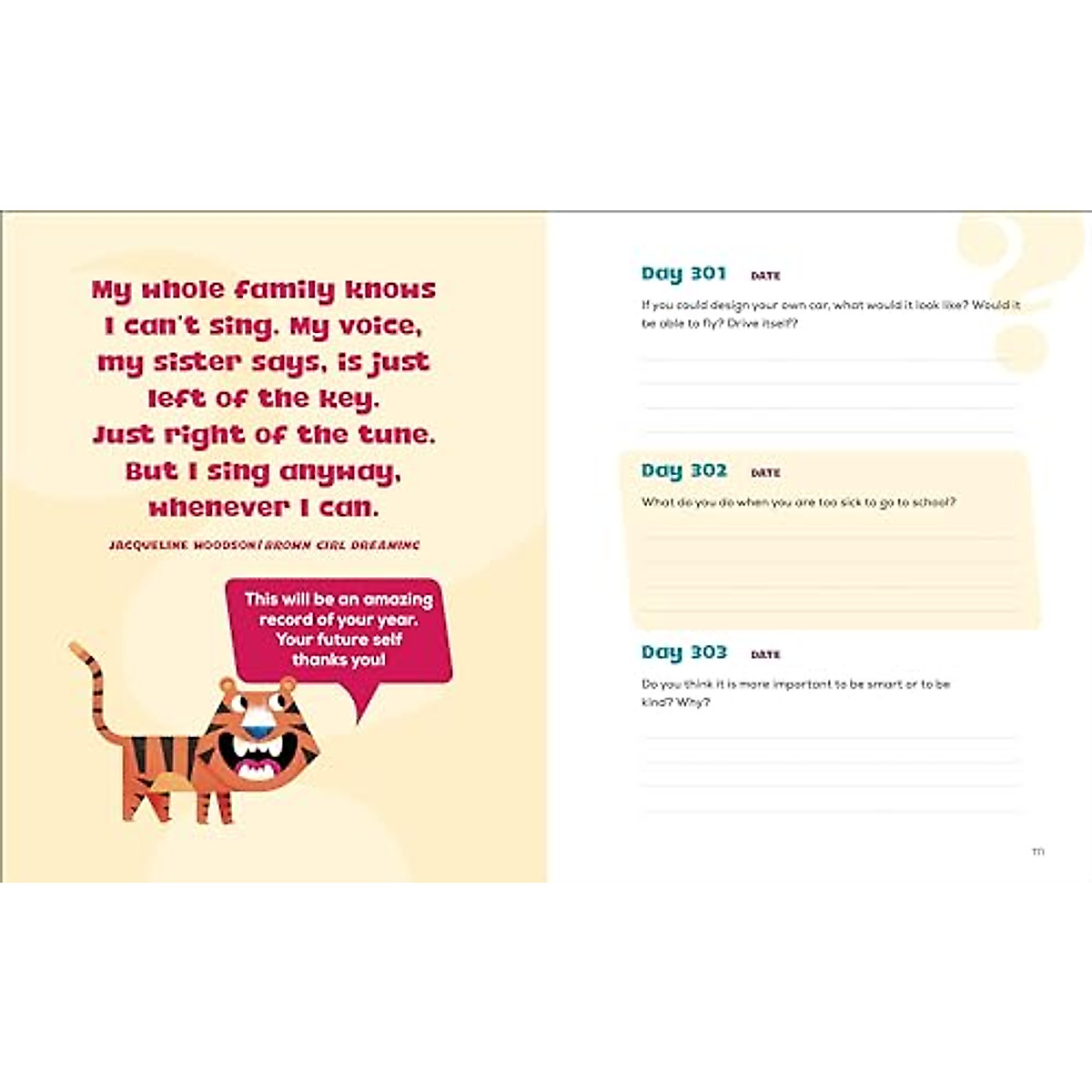 Question a Day Journal for Kids: 365 Days to Capture Memories and Express Yourself