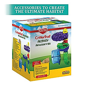 Kaytee CritterTrail Fun-nel Activity Accessory Kit Small Animal Habitat Tubes