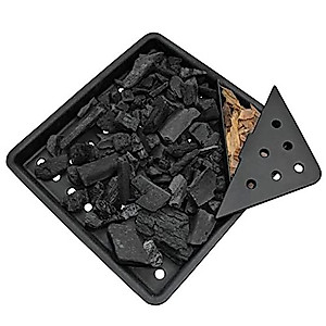 67732 Charcoal Tray Replacement Parts for Napoleon Grill Accessories Prestige 450 500 665 Smoker Box Prestige Pro 500 665 825 Lex 485 605 730 Rogue 425 525 XT 425 Mirage 485 Triumph 495 Coal Pan