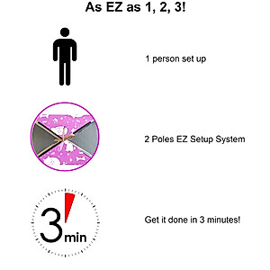 KidzAdventure 2 in 1 Play Tent for Kids | 1-2 Person Backpacking Tent | Ultralight Indoor & Outdoor Camping - Best Friends Theme