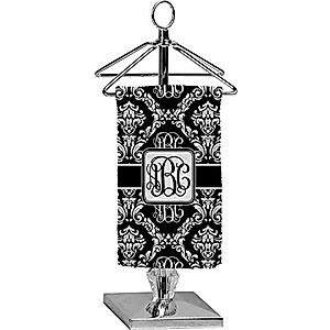 RNK Shops Monogrammed Damask Finger Tip Towel - Full Print (Personalized)