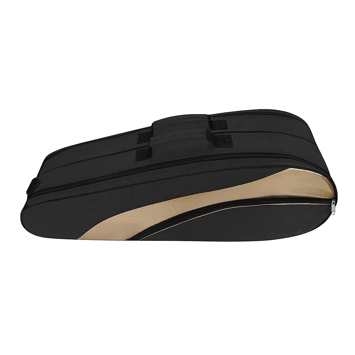 ITODA Tennis Racquet Cover Bag, Sports 3-6 Rackets Paddle Badminton Carry Case Dustproof Waterproof Separation Shoes Pocket Storage Outdoor Bag with Adjustable Shoulder Strap