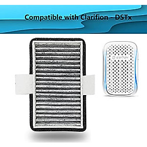 DSTx HEPA + Carbon Air Purifier Filters Replacement Compatible wiht Clarifion, 4 Pack