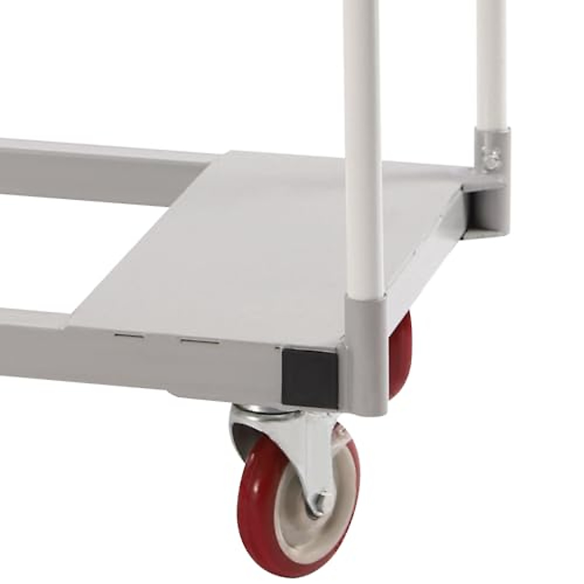 Steel Panel Truck Cart, 1500 LBS Heavy Duty Panel Dolly Cart with 5" Swivel Wheels and 34" x 20" Steel Board, Drywall Dolly Cart Platform Truck Cart for Factory Warehouses, Garage, Workshop