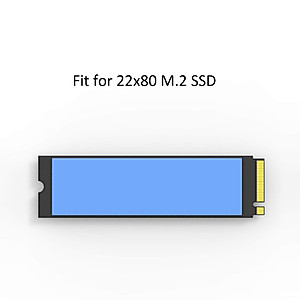 [10 Packs] GLOTRENDS M.2 Thermal Pad Fit for M.2 SSD, Fit for NVMe SSD, Fit for PS5 SSD, Fit for 2280 M.2 Heatsink, etc.