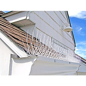 Nixalite Bird Spike Wildlife Barrier Kit (10ft, 5-2ft Strips)