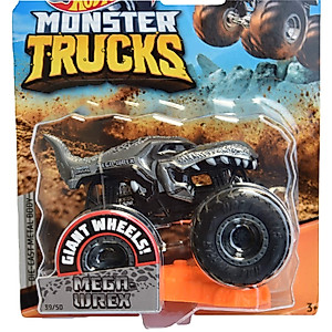 Hot Wheels Monster Trucks Mega Wrex 39/50, Gray