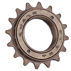 VGEBY1 Bike Freewheel,16T Bike Cassette Sprocket 1-Speed for Mountain Bike Replacement Accessory