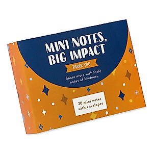American Greetings Mini Thank You Notes and Envelopes, Bright & Colorful (20-Count)