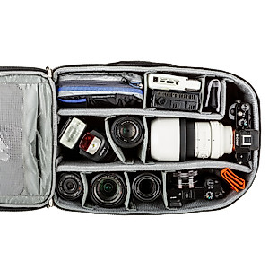 Think Tank Airport Essentials Backpack for Standard DSLR System, 300mm f/2.8/iPad/13 Laptop, Small