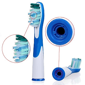 Replacement Toothbrush Heads for Oral B Sonic Complete Brush Heads Refills 4 Pack Oralb Braun Compatible Replacement Brush Heads for Sonic, Sonic Complete & Vitality Sonic Oral-B Electric Base