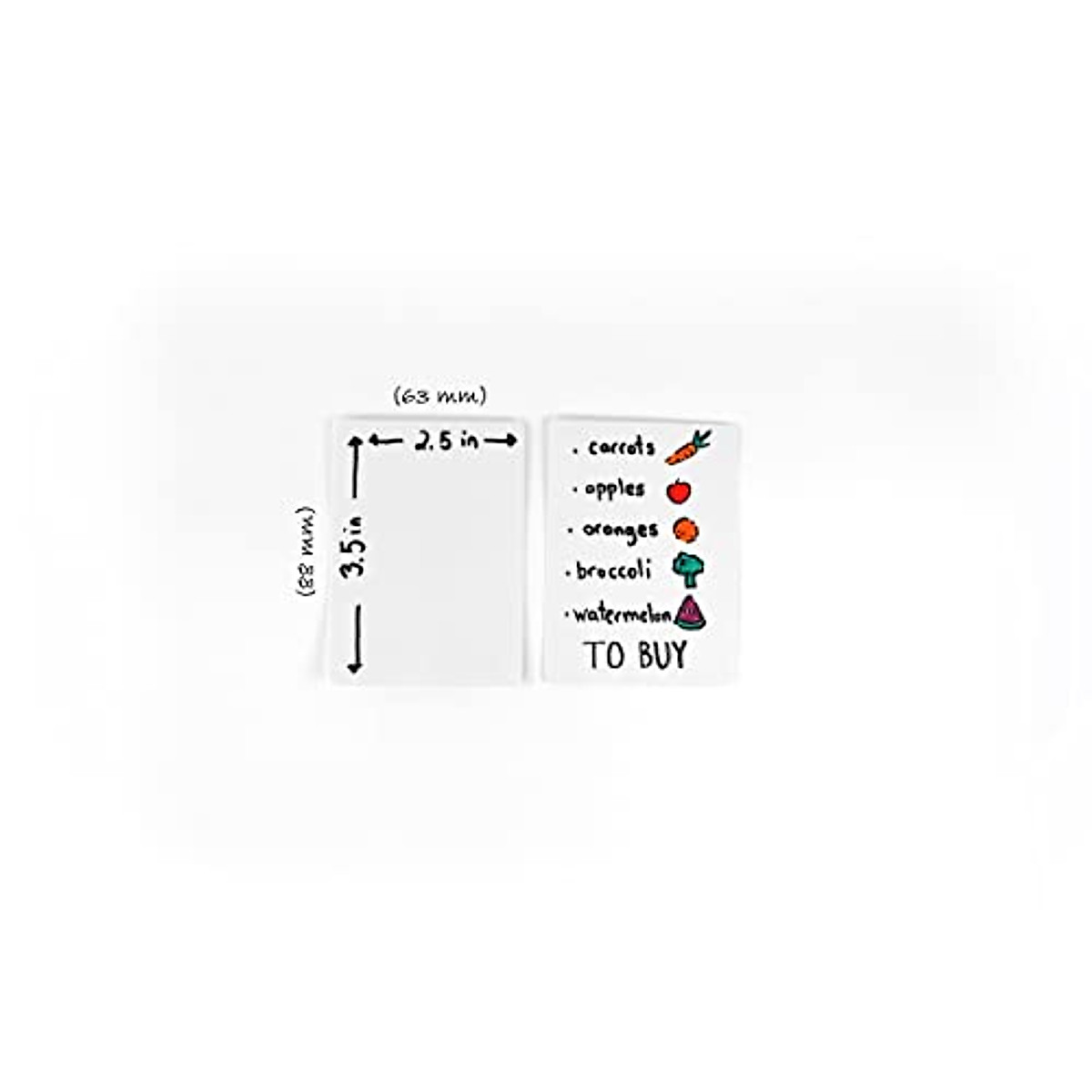 Apostrophe Games Dry Erase Blank Playing Cards w/Box, Poker Size - 2.5" x 3.5", 180 Reusable Blank Cards, Flash Cards, Board Game Cards & Note Cards