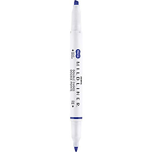 Zebra Pen 78525 Mildliner Double Ended Highlighter Set, Broad and Fine Point Tips, Assorted Ink Colors, 25-Pack