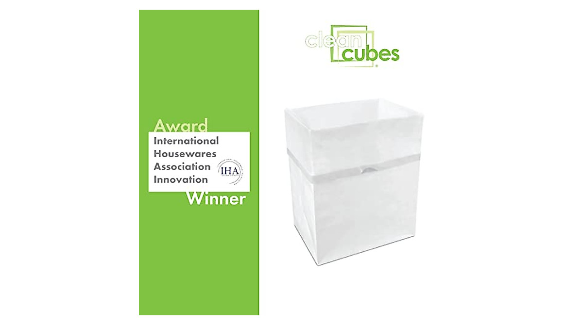 Clean Cubes 13 Gallon Trash Cans - Eco-Friendly & Disposable