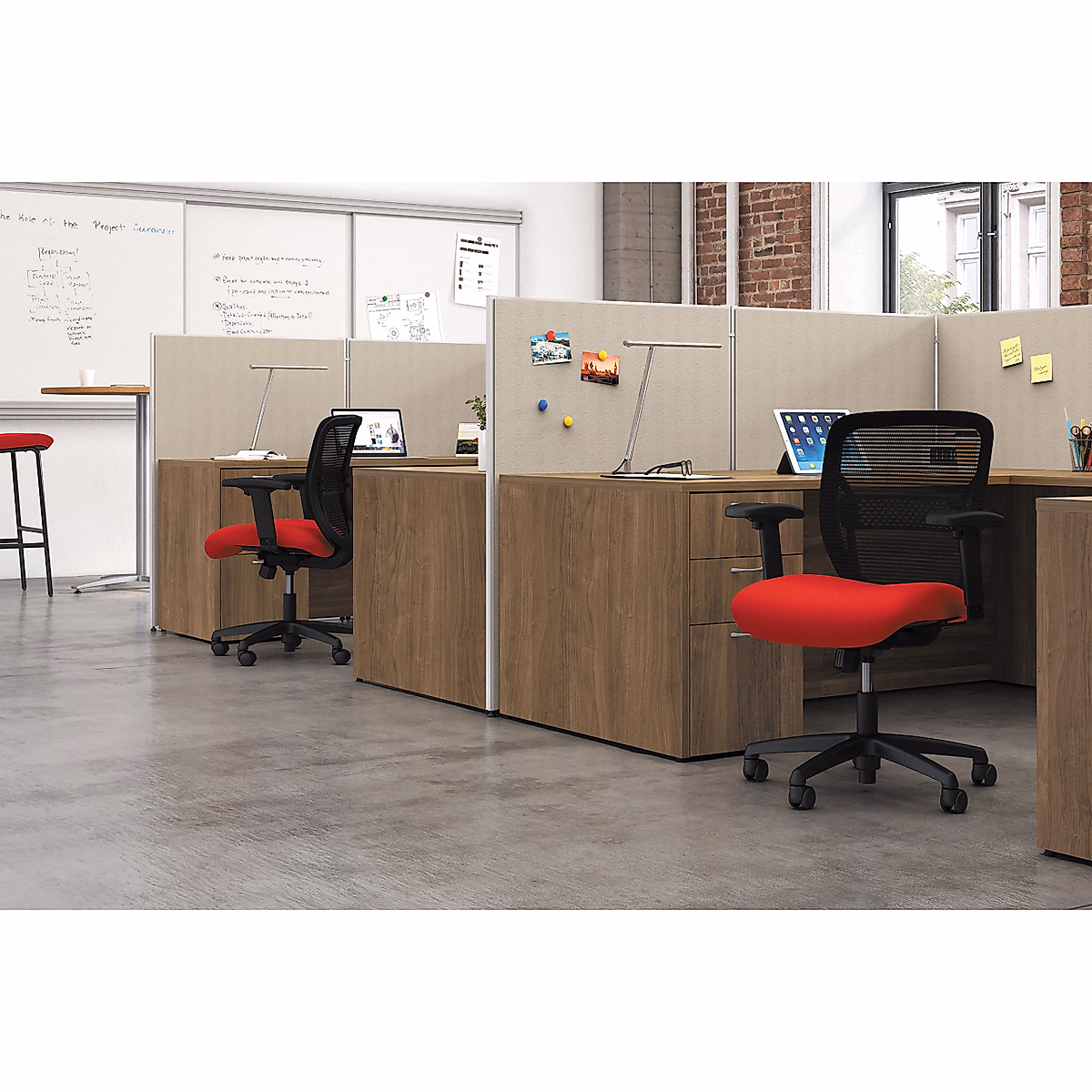 basyx Gray Verse Quick Connect 180° Connecting Hardware Pack of 2