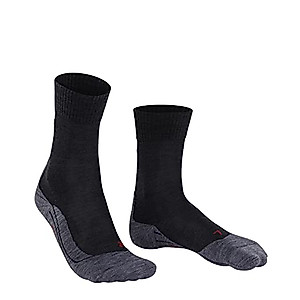 FALKE Women's TK5 Wander Hiking Socks, Crew Length, Light Padding, Athletic Sock, Breathable Quick Dry, Merino Wool, 1 Pair