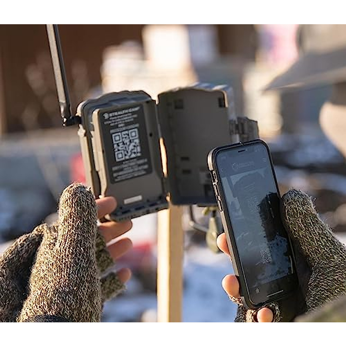 STEALTH CAM Fusion X-Pro Dual Sim 36 MP Photo & 720P HD Video 0.4 Sec Trigger Speed Wireless Hunting Trail Camera - Available on AT&T & Verizon