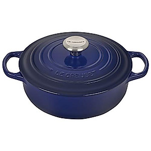 Le Creuset Enameled Cast Iron Signature Sauteuse Oven, 3.5 qt., Indigo