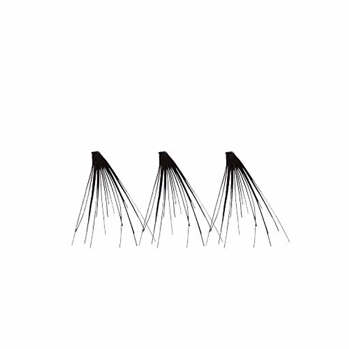 i-ENVY By KISS Ultra Black Knot Free Lashes, Natural & Bold Look, 280 Individual Remy Hair Lashes, Lightweight, Easy-to-Use, Perfect for Subtle Enhancement (Medium)