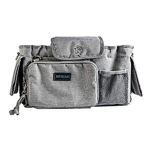 Baby Belugas Universal Stroller Organizer - Increase Your Experience and Travels with our Insulated Cup Holder Detachable, Phone Bag, Non Slip Strap & Shoulder Strap, Universal Fits Many Stroller