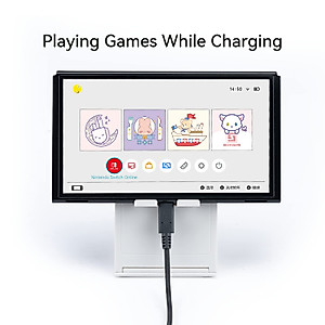 GeekShare Desktop Stands Holder, Portable Metal Holder for Switch/OLED/Lite, Cellphone