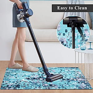 Pauwer Office Chair Mat for Hardwood Floor, 36"X48" Computer Chair Mat for Gaming, Desk Chair Mat, Low Pile Chair Mat Floor Mat Carpet, Anti-Slip Floor Protector Rug for Home Office