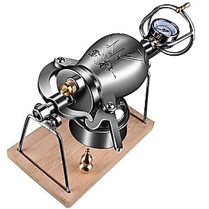 Chinese Popcorn Maker Popcorn Machine, Retro Nostalgia Mini Popcorn Machine Suitable for Corn Rice Soybean Mung Bean Red Bean