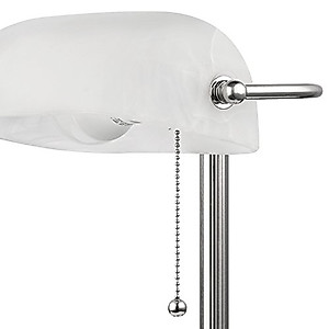 Globe Electric 12711 LED 11 Inch Lamp with Pull Chain