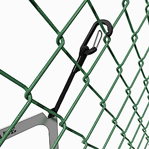 Cell Phone Fence Mount for iPhone, Mevo Start, Phones, GoPro and Other Action Cameras, to a Chain Link Fence for Recording Baseball,Softball and Tennis Games