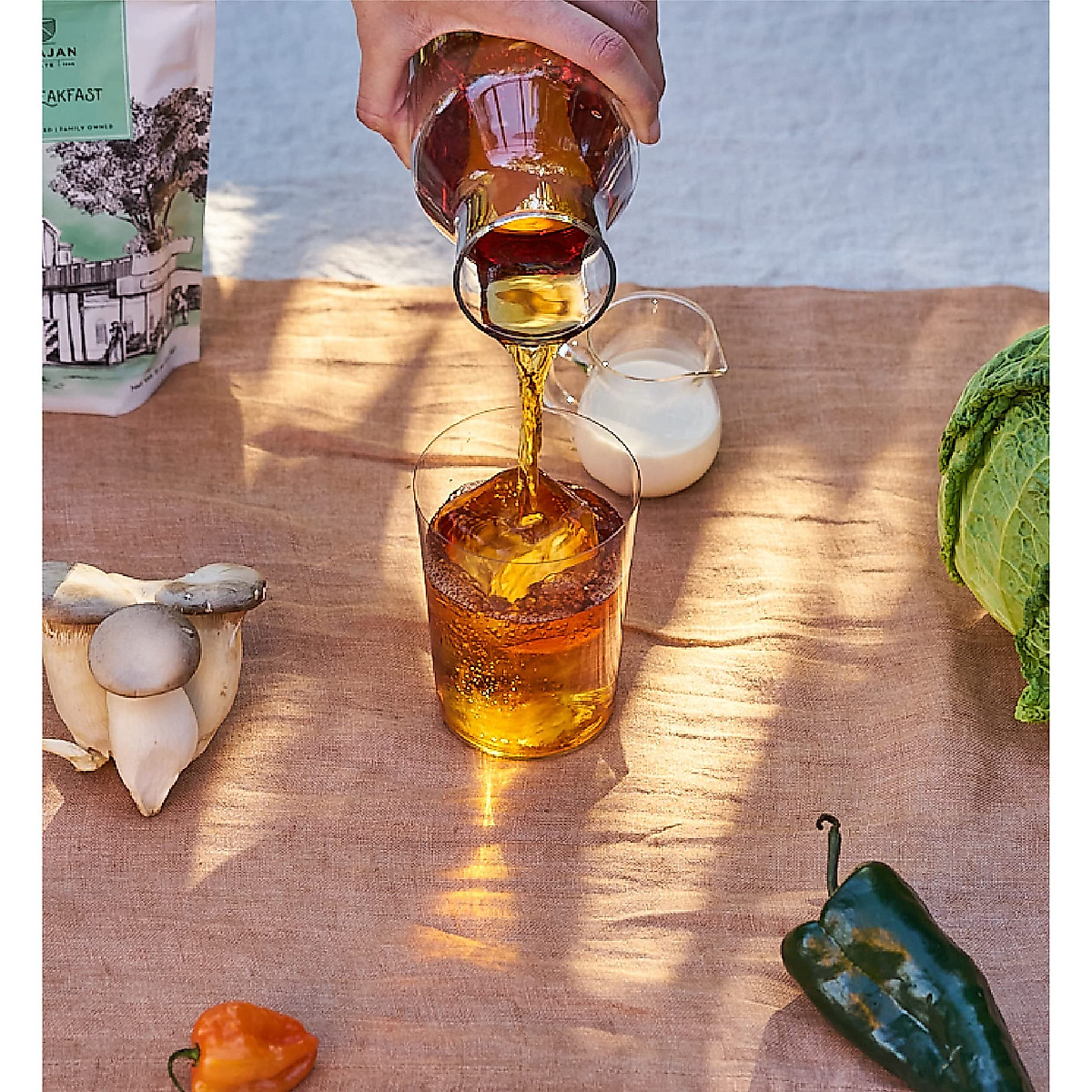 Assam Breakfast High Caffeine Loose Black Tea from India (200+ Cups) - Fresh Harvest - Perfect for Strong Morning Milk Tea Or Indian Chai Tea - Farm2Cup No Middleman - Bulk Pack - 1 Pound