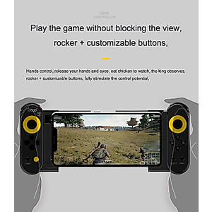 ipega-PG-9167 phone Wireless game controller for iPhone14/13/12/11/X,XR/ipad for Galaxy S23/S22/S21/S10+/ Note20/10,LG,one Plus,Android Smartphone Tablet (Android 6.0+ IOS13.0+MFI)