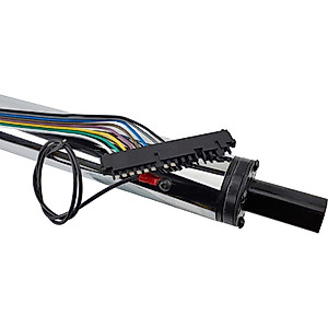 Universal GM 30-Inch Tilt Steering Column, Floor Shift, 5-Position Adjustable, Compatible with OE & Aftermarket Harnesses, 1969-1994 GM Specs, Includes Chrome Levers, Chrome