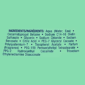 Dial Clean + Gentle Body Wash, Aloe Scent, 16 Fl Oz (Pack of 6)