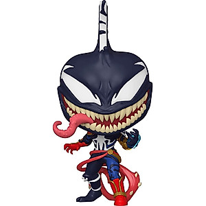 POP Marvel: Venom - Venomized Captain Marvel Funko Pop! Vinyl Figure (Bundled with Compatible Pop Box Protector Case), Multicolored, 3.75 inches