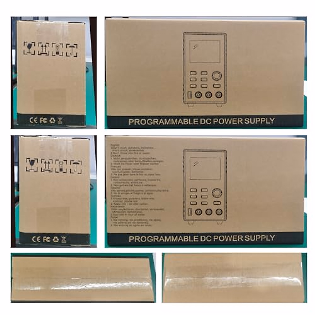 OWON SPM6103 2 in 1 Power Supply & Multimeter(0-60V,0-10A) DC Power Supply Variable, Bench Power Supply, with 2.8 inch High Precision LED, USB Interface Support SCPI, 4 1/2 Digital multimeter