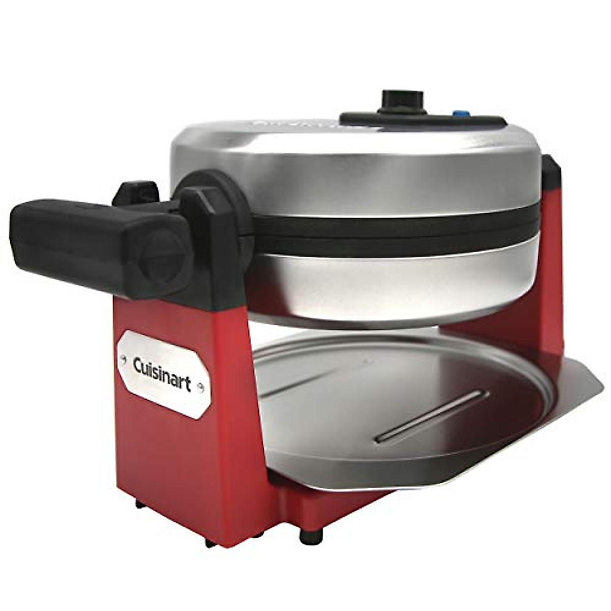 Cuisinart WAF-F10R Maker Waffle Iron, Single, Red