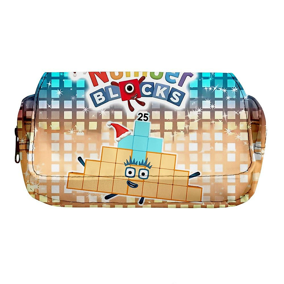 Homruis Number Pencil Case Character Cosplay Card Package Bilayer Zipper Handbag