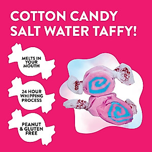 Taffy Town Saltwater Taffy, Cotton Candy, 2.5Lb