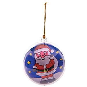 Baker Ross AT163 Christmas Colour in Baubles, Festive Arts and Crafts (Pack of 8), Assorted